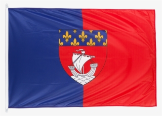 Flag Pro 100 X 150 Cm - Flag: Paris With Shield | Vectorized PNG Image ...