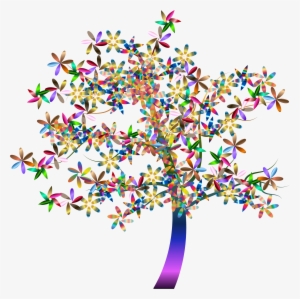 Download Colorful Natural Tree Vector Clipart - Tree Clipart ...
