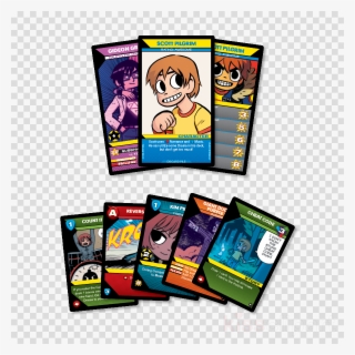 Scott Pilgrim's Precious Little Card Game Clipart Scott - Scott Pilgrim ...