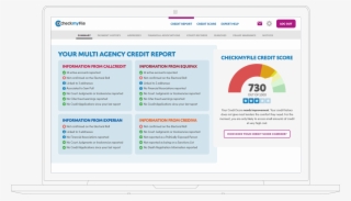 More Than Just A Score - Check My File Credit Score PNG Image ...