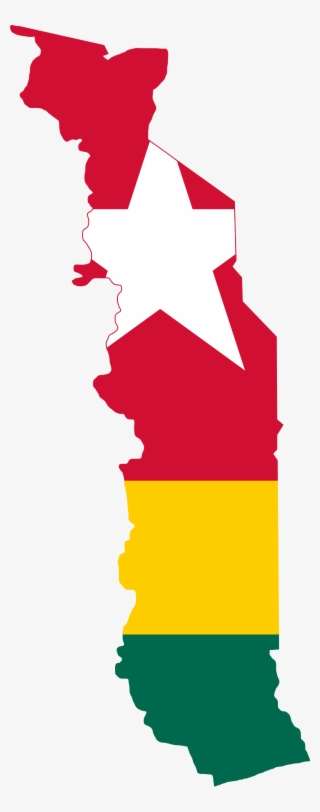 Togo Flag Map - Togo Map And Flag PNG Image | Transparent PNG Free ...