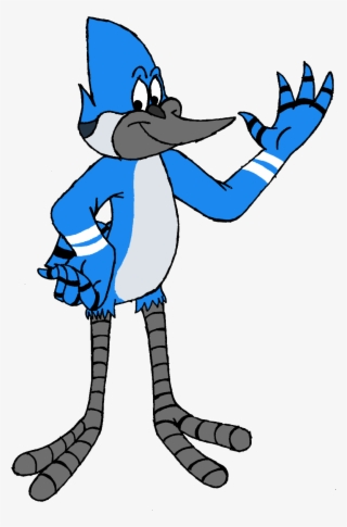 Mordecai In Looney Tunes Art Style - Looney Tunes Art Style PNG Image ...