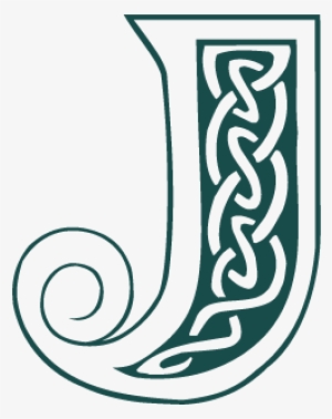 Tunes Beginning With J - Celtic Letter J PNG Image | Transparent PNG ...