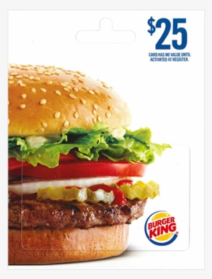 Burger King - Burger King Gift Card PNG Image | Transparent PNG Free ...