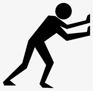Running Man Stick Figure - Push Clipart PNG Image | Transparent PNG ...