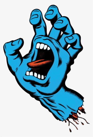 Screaming Hand - Santa Cruz Screaming Hand Png PNG Image | Transparent ...