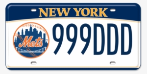 Ny Mets License Plate PNG Image | Transparent PNG Free Download on SeekPNG