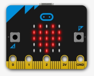 Front Of Bbc Micro - Bbc Micro:bit Go Adapter Is Included. PNG Image ...