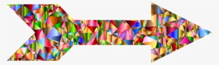 Computer Icons Low Poly Triangle Graphics Software - Arrow Low Poly Png ...