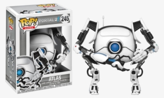 Atlas Pop Vinyl Figure - Portal 2 Funko Pop PNG Image | Transparent PNG ...
