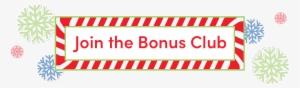 Join The Bonus Club - Pattern PNG Image | Transparent PNG Free Download ...