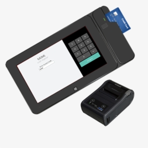Mobile Cash Register Windows Tablets - Tablet Mobile Pos Enclosure PNG ...