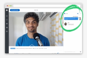 Simply Type Your Message In The Text Box Provided At - Online Chat PNG ...