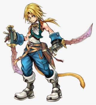 Dissidia Zidane - Zidane Tribal PNG Image | Transparent PNG Free ...