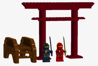 Ninjago Bridge Battle - Torii PNG Image | Transparent PNG Free Download ...