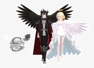 Angel And Demon Png Clip Download - Demon Len PNG Image | Transparent ...