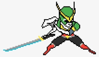 Sentai Genji Pixle - Cartoon PNG Image | Transparent PNG Free Download ...