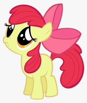Marvelous Cartoon Best For Cute Little Piggy - Apple Bloom PNG Image ...