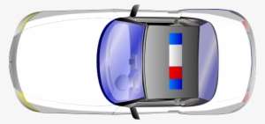 Police Car Top View Vector PNG Image | Transparent PNG Free Download on ...