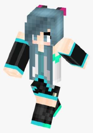 Hatsune Miku Skin - Skin PNG Image | Transparent PNG Free Download on ...