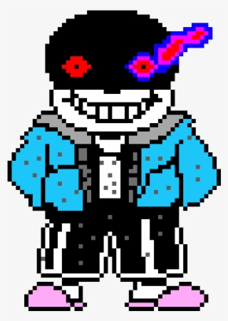Dusttale Sans Sprite Pixel - Sans Png PNG Image | Transparent PNG Free ...