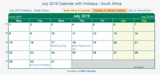 2019 Calendar Holidays Canada PNG Image | Transparent PNG Free Download ...