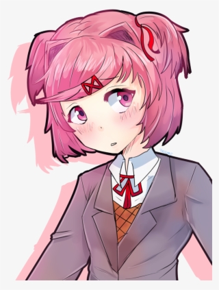 Download - Doki Doki Exit Music Natsuki Death PNG Image | Transparent ...