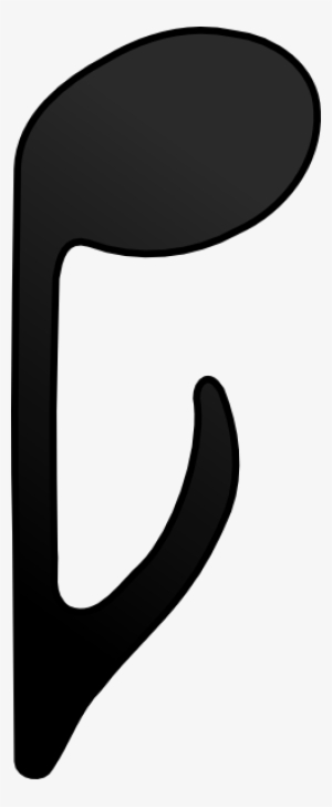 Eighth Note Stem Down PNG Image | Transparent PNG Free Download on SeekPNG