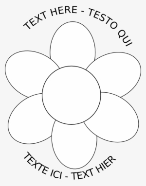 How To Set Use Flower Outline With Text Option Clipart PNG Image ...