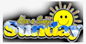 Have A Good Day - Happy Sunday PNG Image | Transparent PNG Free ...