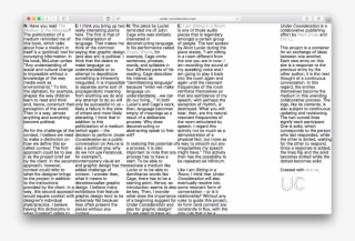 Under Consideration's Logo Is Up The Curved Line That PNG Image ...