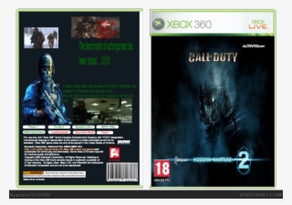 Modern Warfare 2 Box Art Cover - Xbox 360 PNG Image | Transparent PNG ...