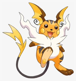 Pokemon Raichu No Background PNG Image | Transparent PNG Free Download ...