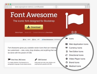 Featured Font Awesome - Font Awesome PNG Image | Transparent PNG Free ...