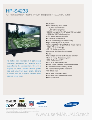 Samsung Plasma Tv Diagram - Architecture PNG Image | Transparent PNG ...