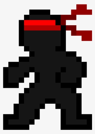 Maybe - A Ninja - Pixel Art PNG Image | Transparent PNG Free Download ...