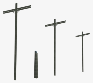 The Poles Are Then Used As Light, Traffic Monitoring - Cross PNG Image ...
