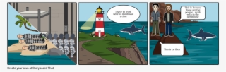 Three Skeleton Key Storyboard Plot Summary Png The - Lighthouse PNG ...