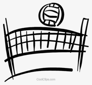 Volleyball Net Royalty Free Vector Clip Art Illustration - Clip Art ...