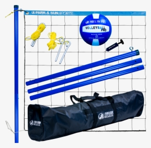 Volley Portable Combination Volleyball/badminton Set - Park & Sun ...