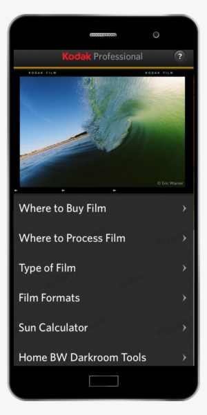 Kodak Professional Film App - Kodak Film Frame App PNG Image ...