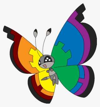 View Gay Pride , - Pokemon Scatterbug Evolution PNG Image | Transparent ...