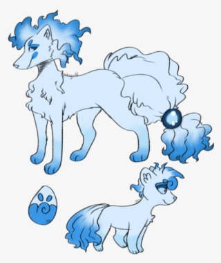 A Alolan Ninetails X Zoroark Mix - Horse PNG Image | Transparent PNG ...