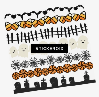 Clipart Black And White Download Of Halloween Borders - Halloween ...