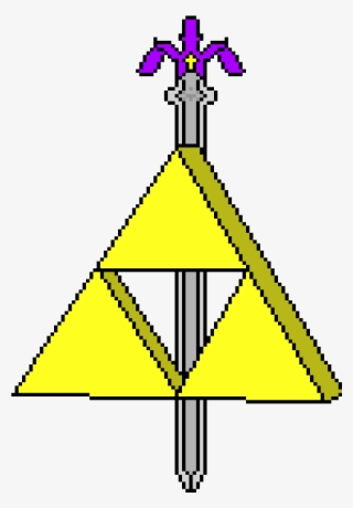 Triforce And Master Sword - Triangle PNG Image | Transparent PNG Free ...