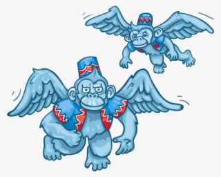 Used To Make - Flying Monkeys Wizard Of Oz Clipart PNG Image ...
