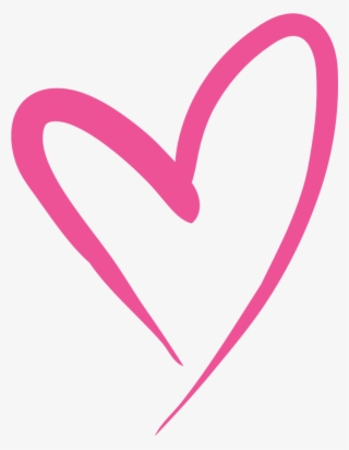 Candy Pink - Pink Marker Heart PNG Image | Transparent PNG Free ...