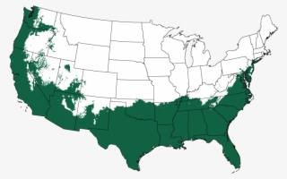 Plant Hardiness Zones 7-10 - Brown Vs Board Of Education Chart PNG ...