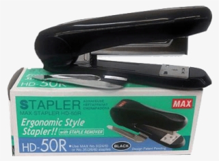 Stapler Max W/ Remover No - Max Stapler Hd 50r PNG Image | Transparent ...