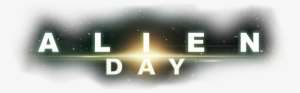 Alien Day Logo - Graphic Design PNG Image | Transparent PNG Free ...